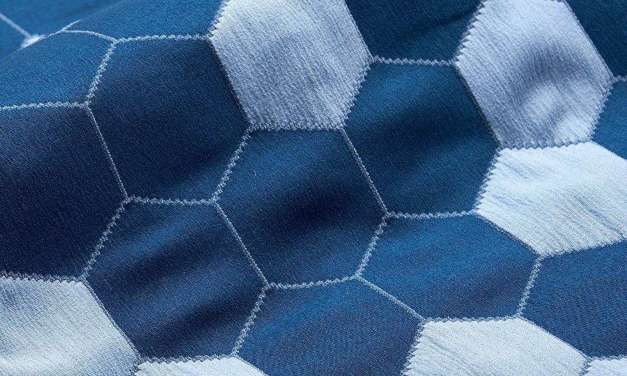 Triple Weave Jacquard